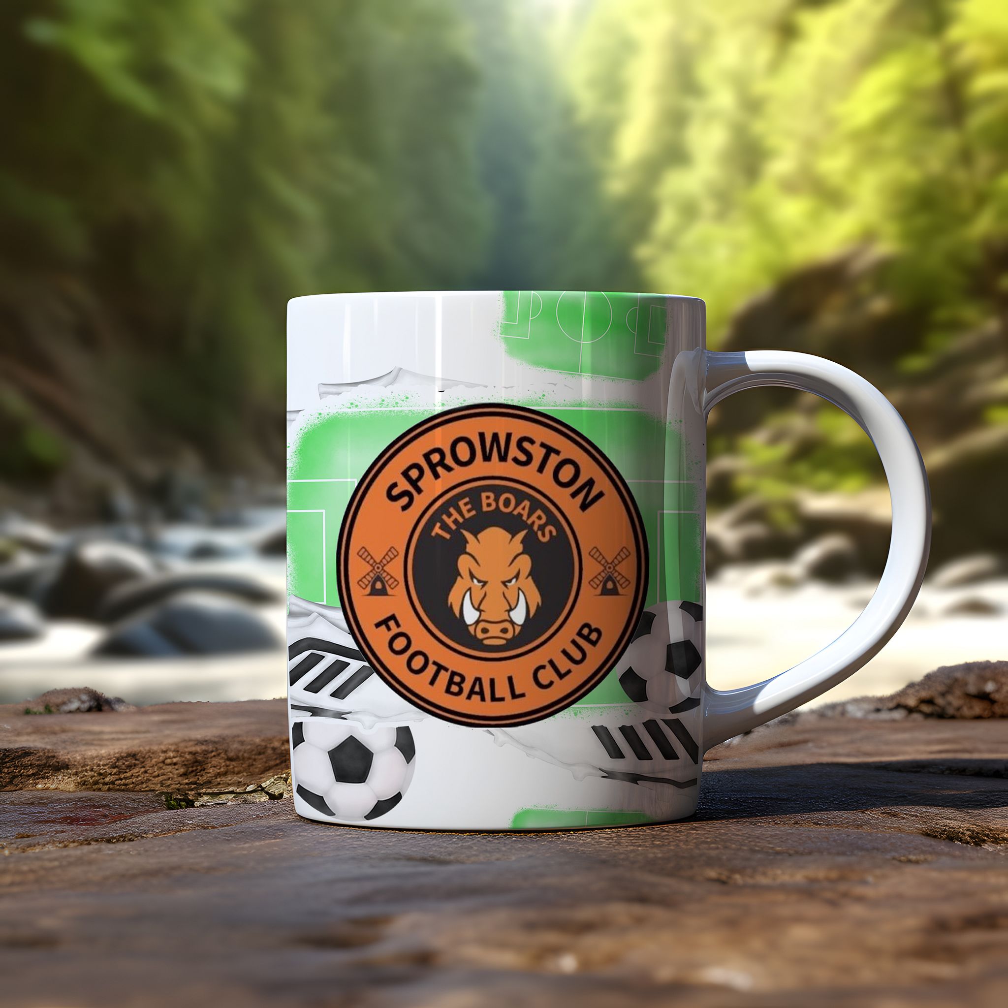 Sprowston FC Club Mug