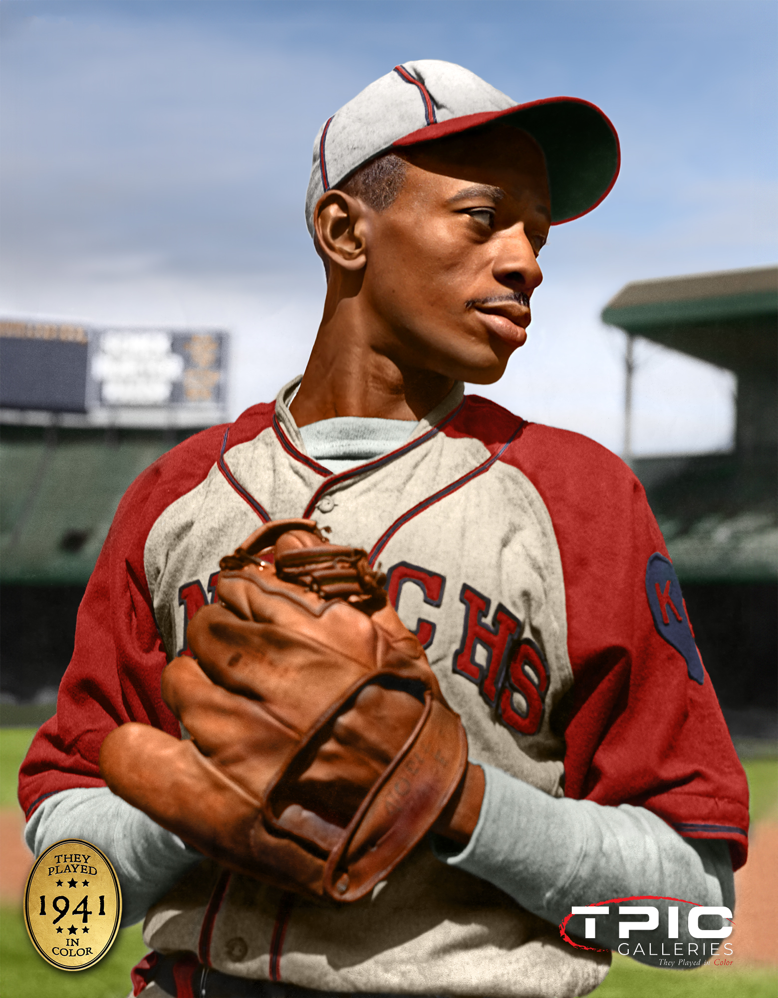 Satchel Paige - Kansas City Monarchs (1941)