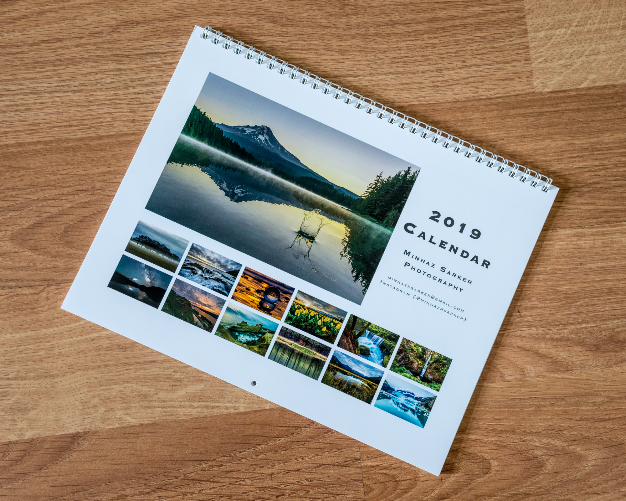 2019 Landscape Calendar I Minhaz Sarker Photography