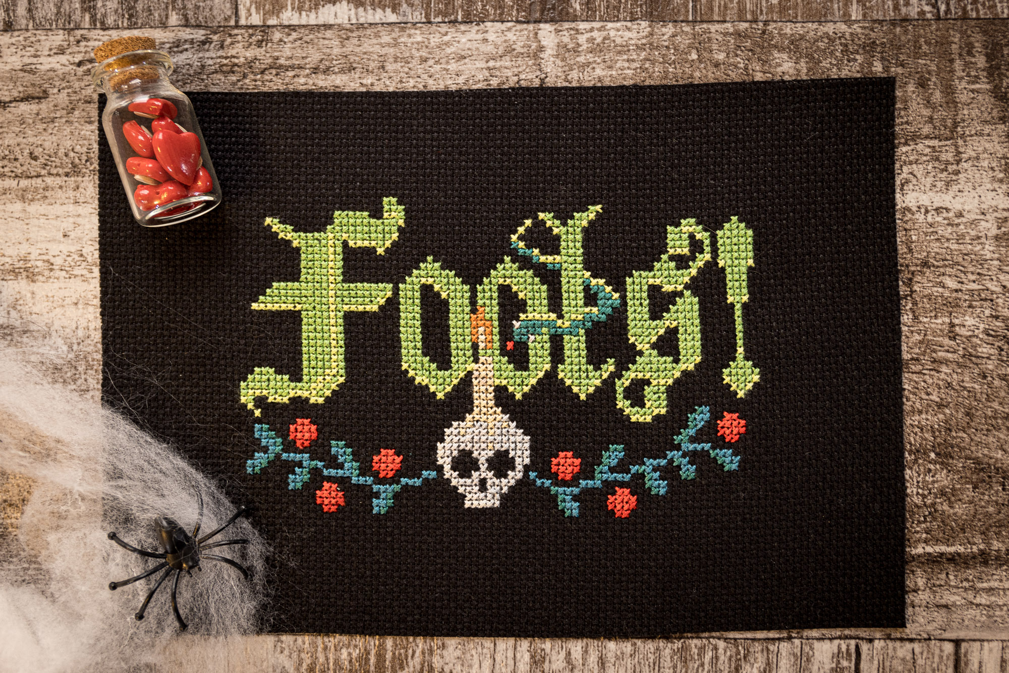 Shop Fools Villain Cross Stitch Pattern