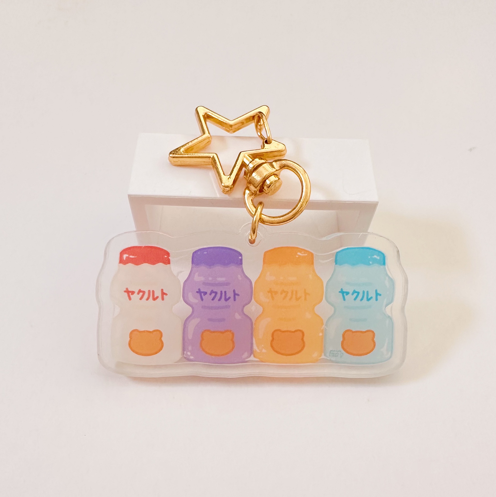 Yakult Multi-flavour Pack Star Keychain