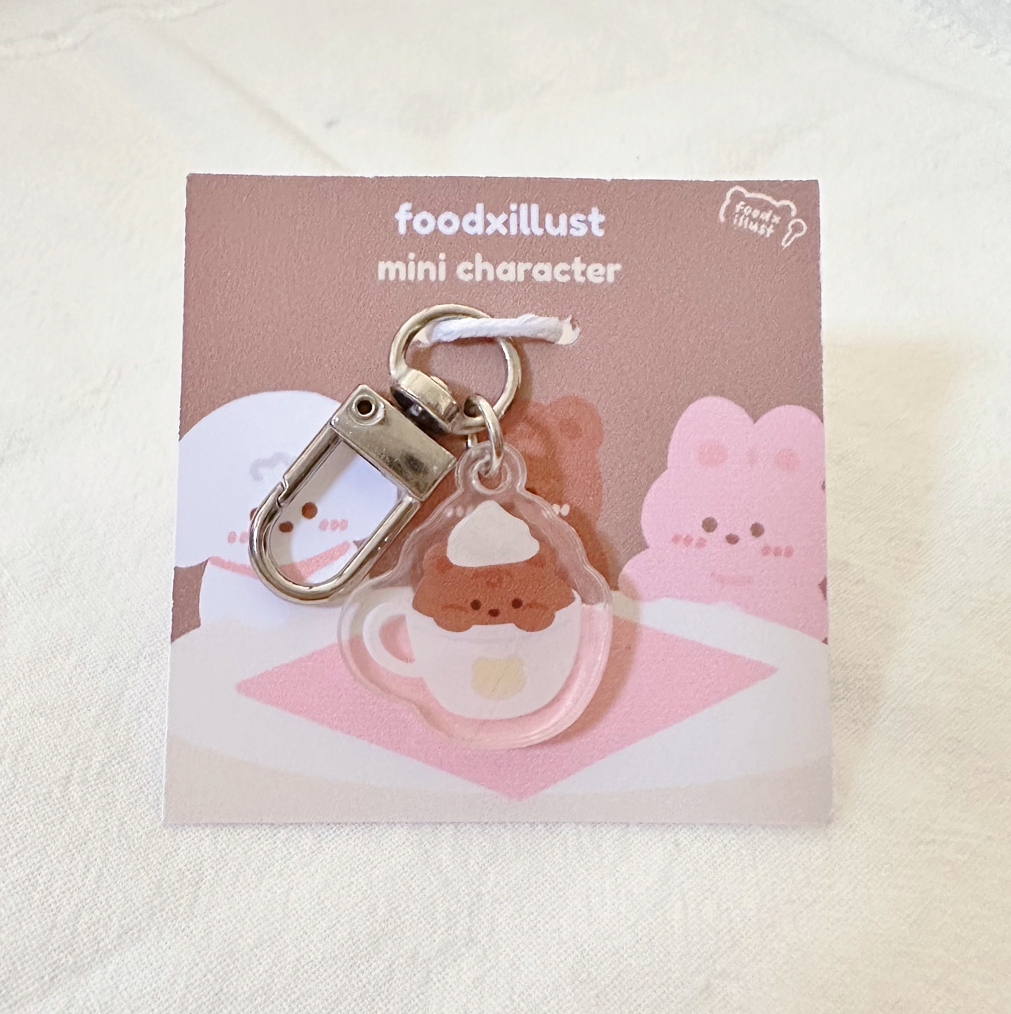 Mini Mocha Keychain