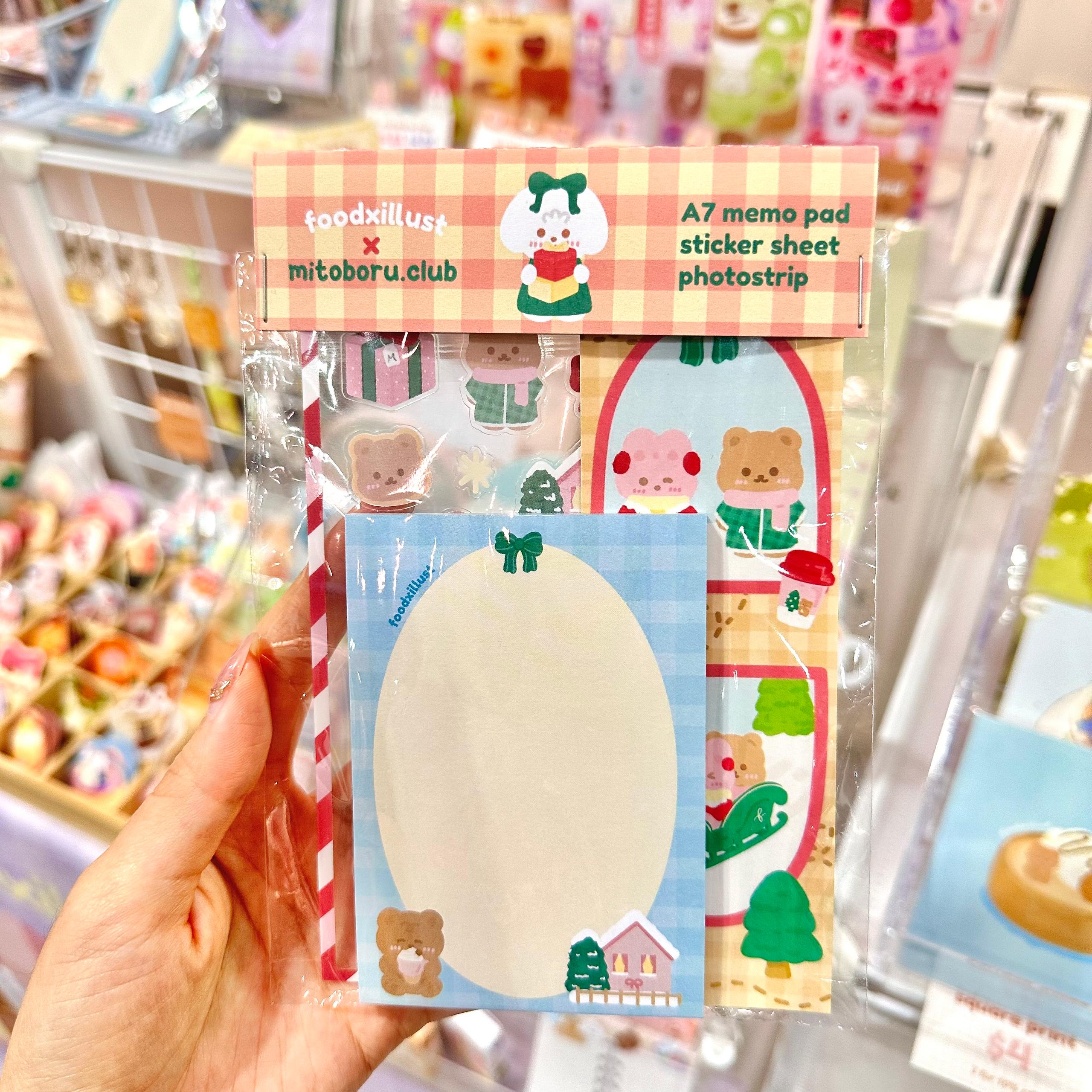 Hoho holiday stationery bundle | sticker sheet
