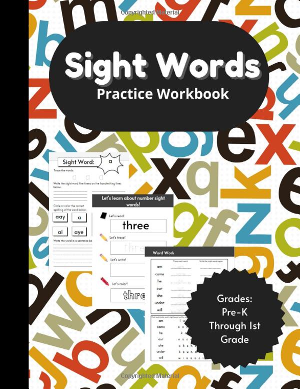 Sight Words Practice Workbook (Digital Download)
