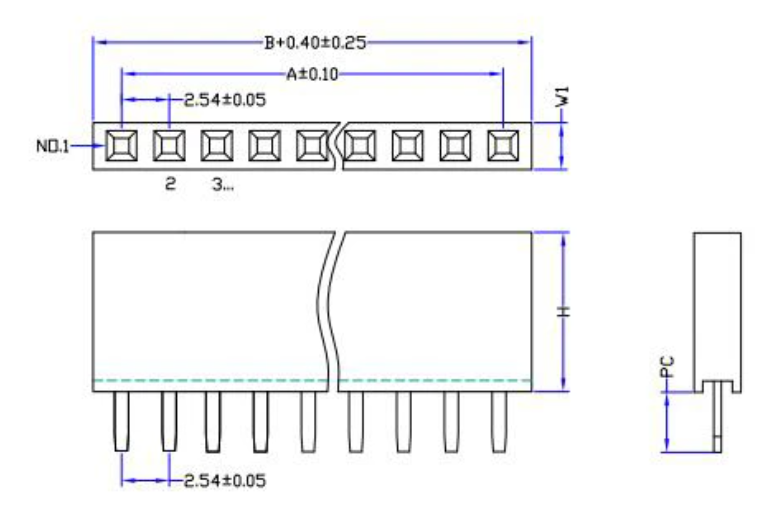 4 Pin Female Box Header
