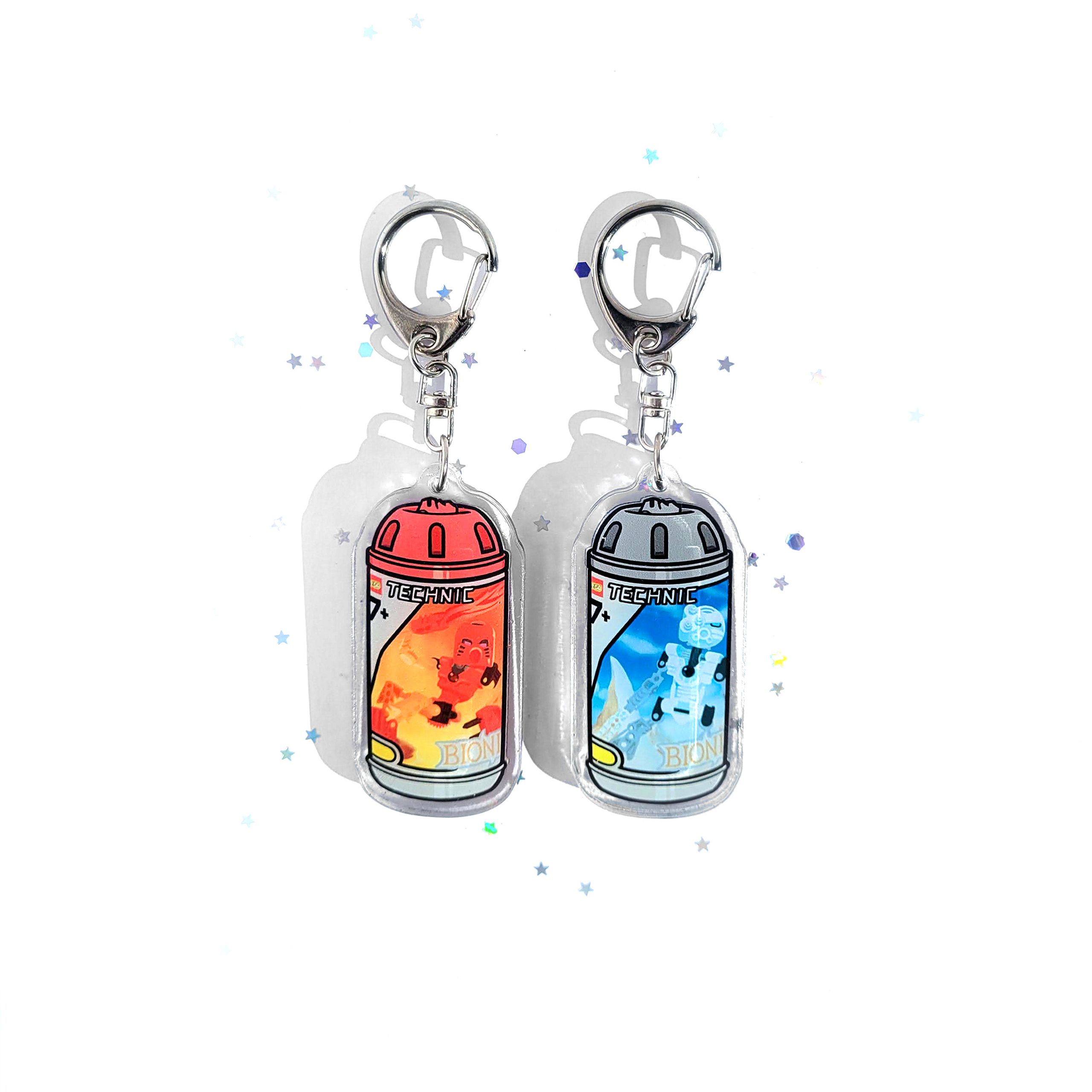 Toa Mata canister keychains