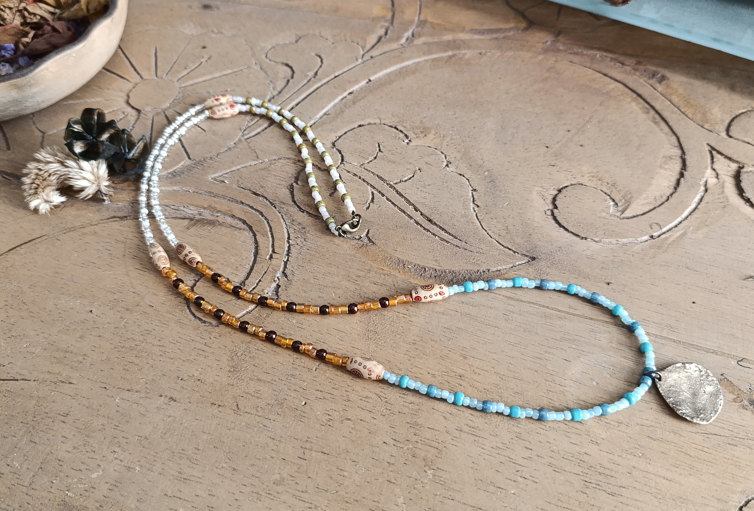 Multi-Colour Boho Necklace