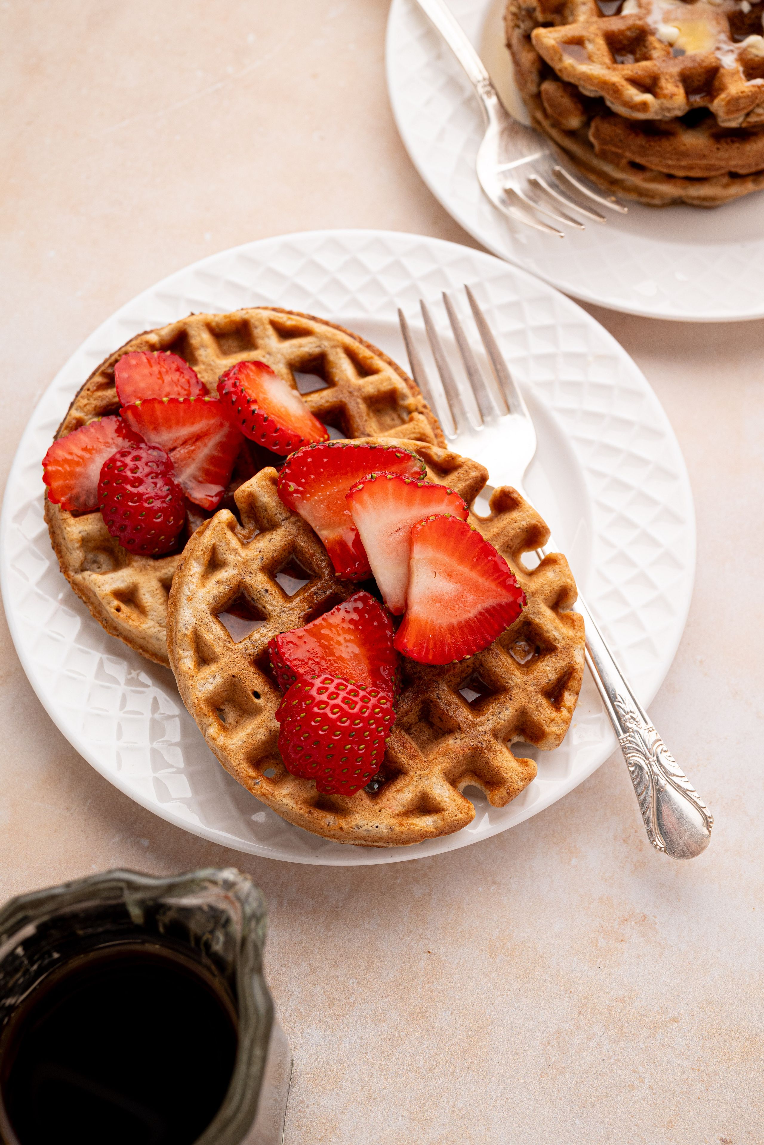 Multi-Grain Discard Waffles