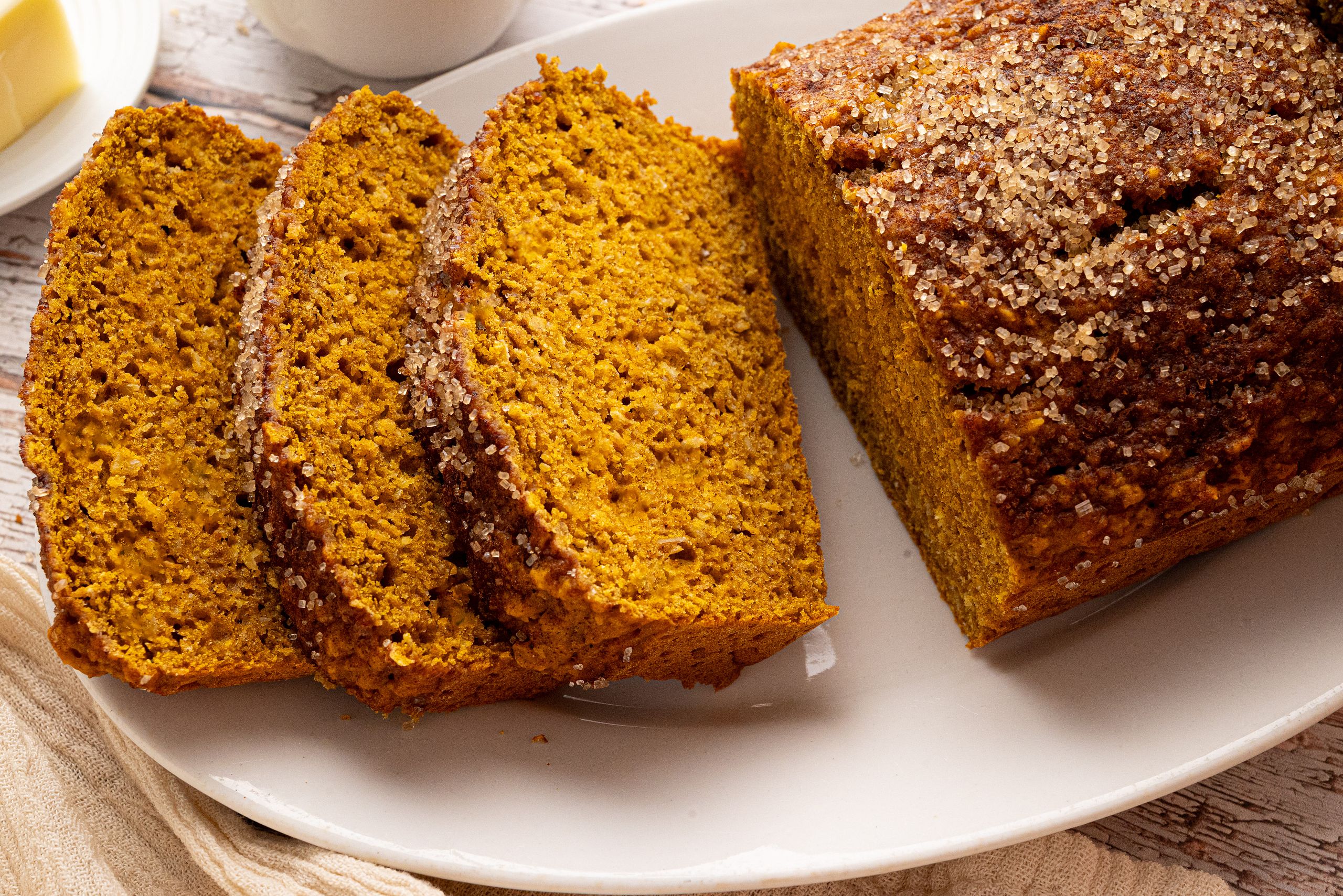 Healthy Sourdough Pumpkin Quick Bread