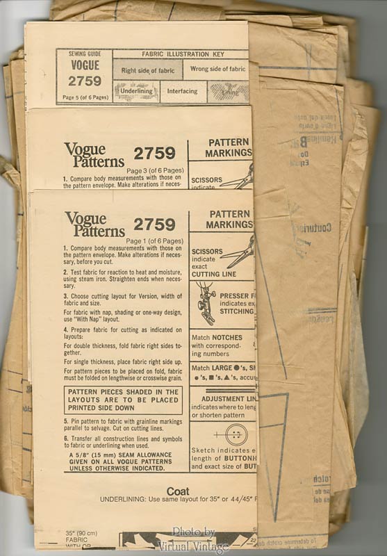 Valentino Fashion Vogue Couturier Design 2759, Womens Clothing Sewing ...