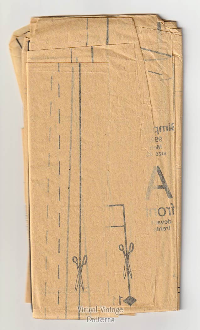 Men's Jumpsuit Sewing Pattern, Simplicity 9925, Size 40