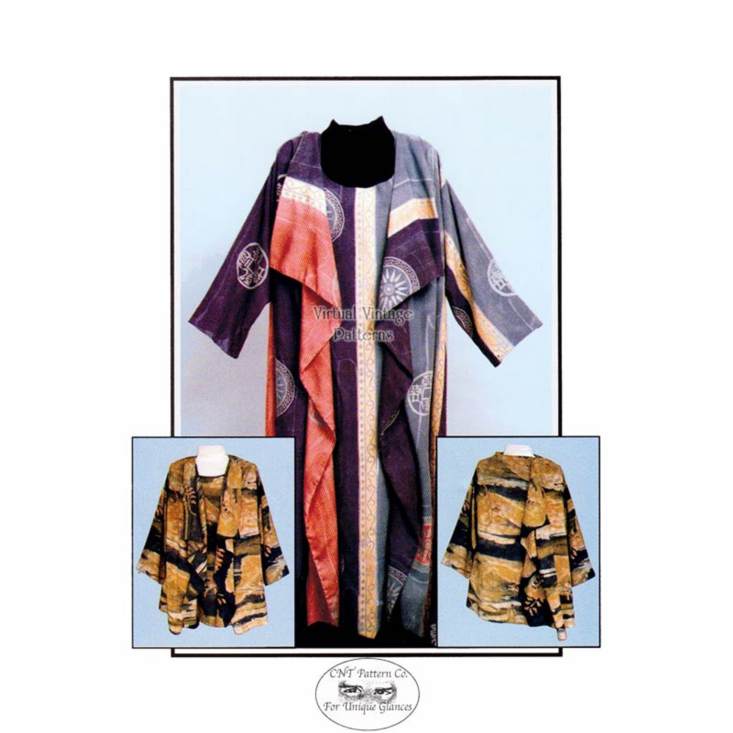 Avant Garde Dress Pattern, CNT 3137, One Size